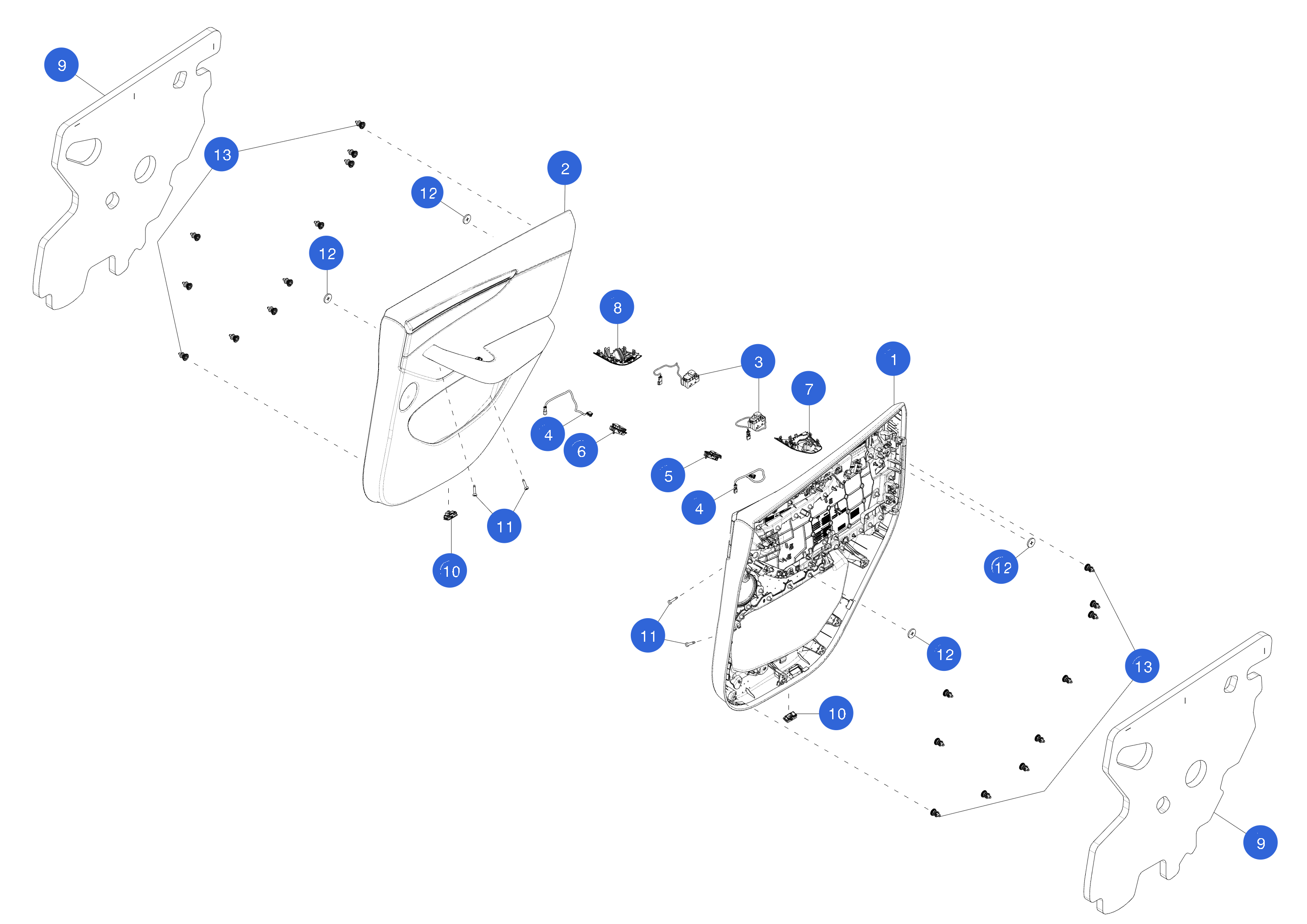 AMBIENT LIGHT - DOOR MAP POCKET -1 – 1616483-01-A MY JUNIPER – RR Car ...